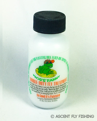 Frog's Fanny Powder Floatant with Applicator Brush — Ascent Fly Fishing